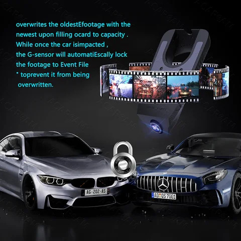 Buy Integrated Oem Housing Design Dashcam Front Recording Camera Built ...