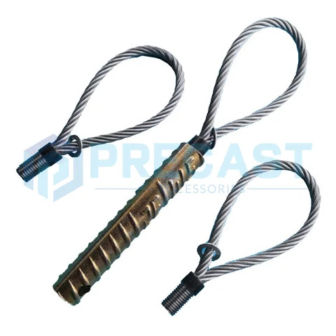 Buy Lifting Threaded Wire Rope Cable from Nanjing Precast Accessories ...