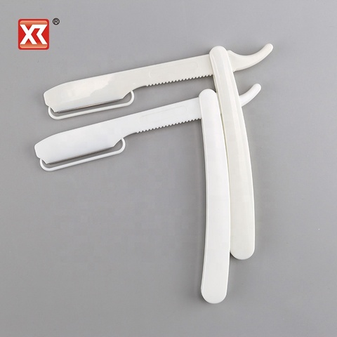 Buy Logo Printed Barber Blade Supplies Disposable Saloon Shavettes ...