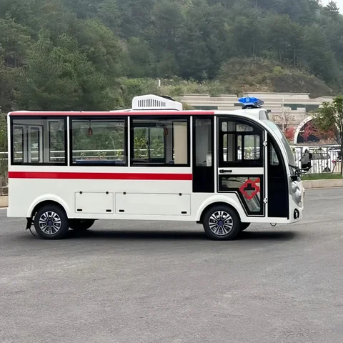 Buy Mini Low Price Chinese Emergency Ambulance 72v Electric Ambulance ...