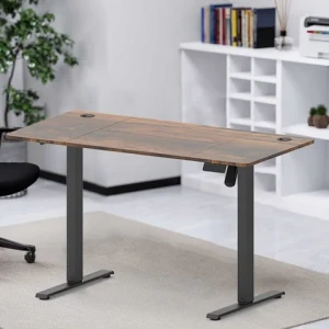 Buy Modern Design Electric Standing Computer Desk Strong Motor Height ...