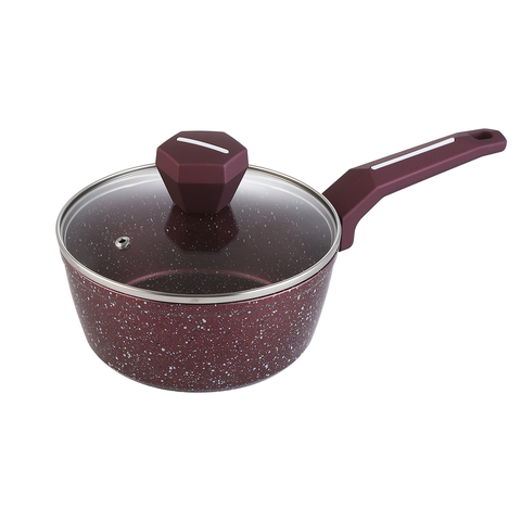 Buy Non-stick Aluminum Cookware Set Marble Coating Bakelite Handle With ...