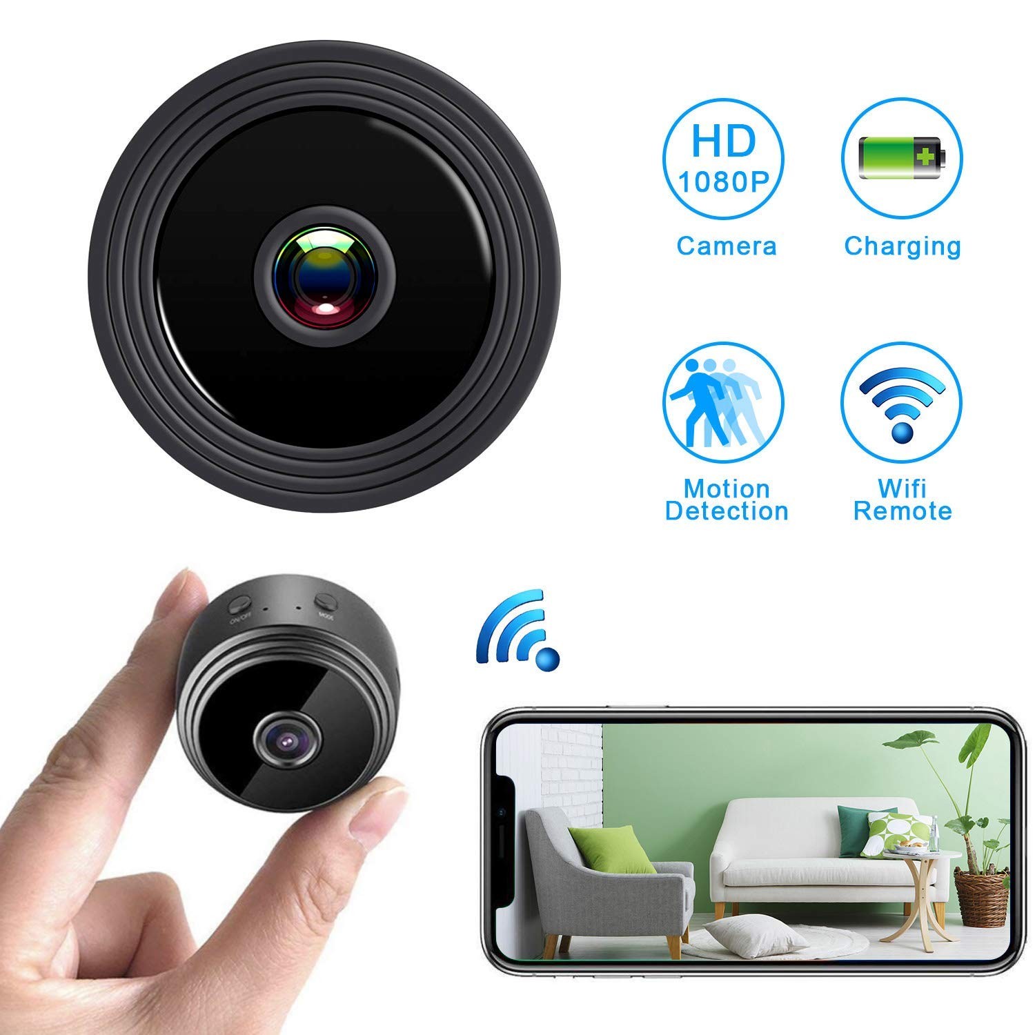 Buy Oem Factory Flashlight Hidden Camera Fisheye Lens Mini Cctv ...