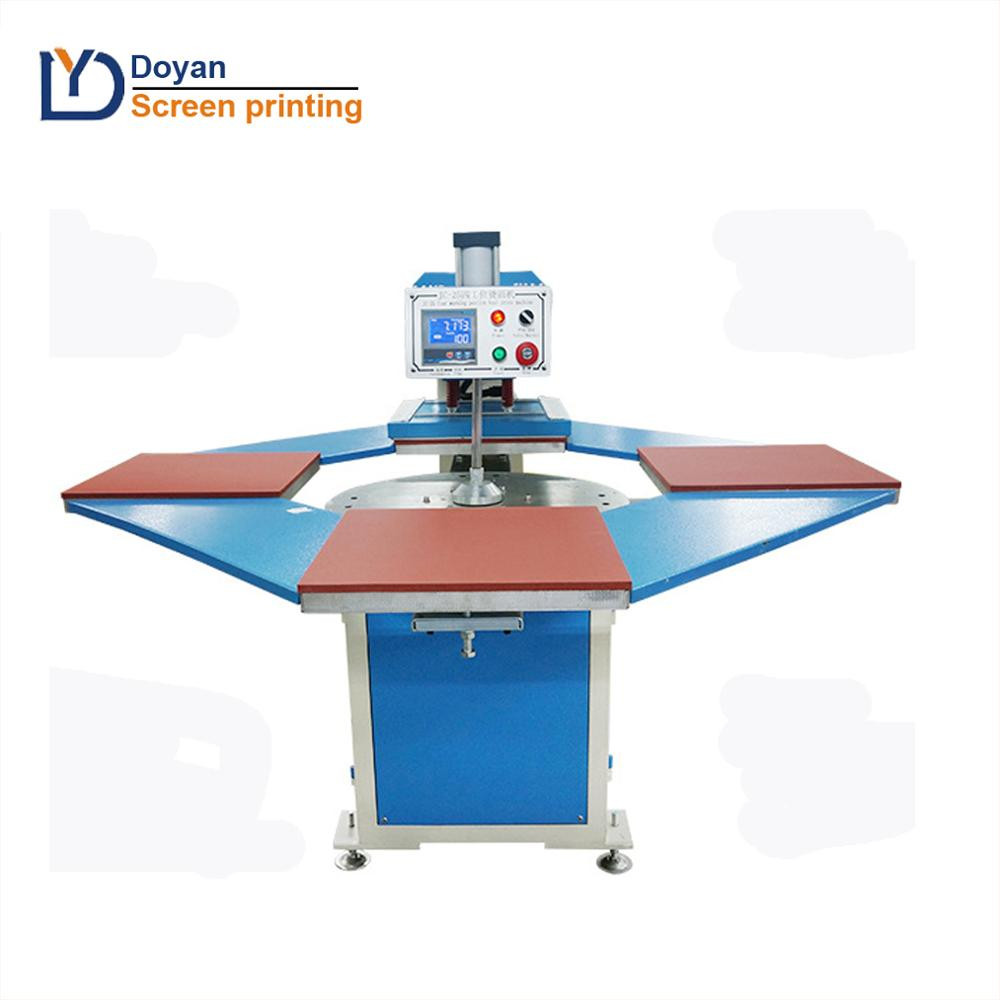 Buy Pneumatic Semi Automatic 4 Head Heat Press Transfer Machine from ...