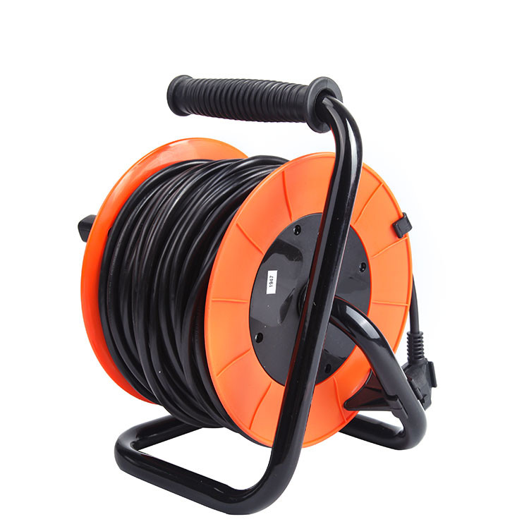 Buy Power Reel 25m*1.0 Sizes Electric Retractable Cable Reel European ...