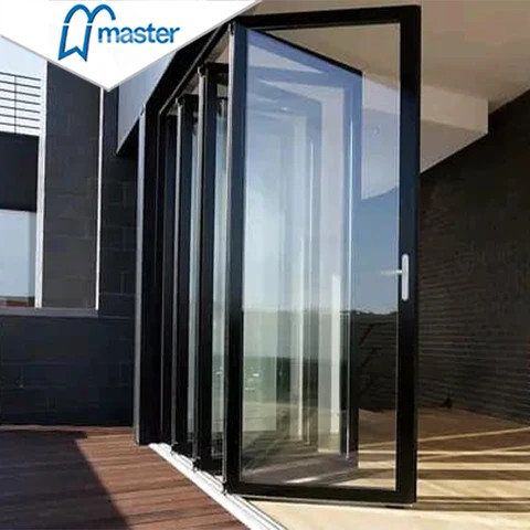 Buy Professional Customized Soundproofing Aluminum Balcony Folding Door ...