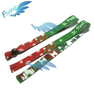 Buy Promotion High Quality Event Festival Wristbands/woven Polyester ...