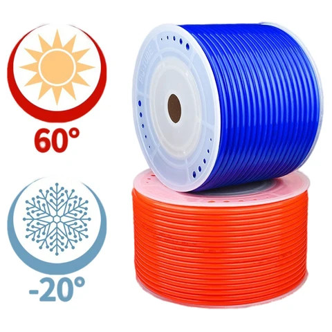 Buy Pu Polyurethane Nylon Polyamide Plastic Pneumatic Air Tube Hose ...