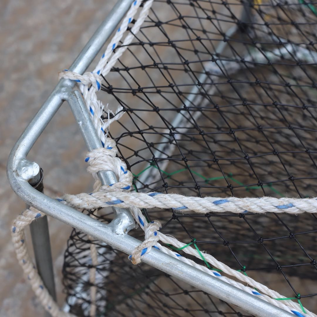 Buy Rectangle Folding Fishing Galvanized Stainless Steel Frame Shrimp ...