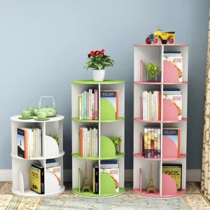 Buy Rotating Bookshelf from Boluo Taimei J&k Home Workshop, China ...