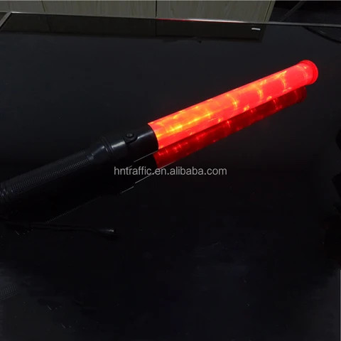 Buy Security Led Traffic Baton Torch Light Led Traffic Wand With 2aa ...