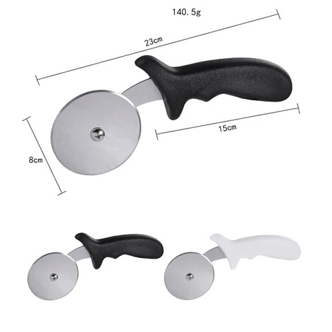 Buy Sharp Durable Stainless Steel Round Pizza Cutter With Non-slip ...