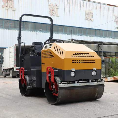 Buy Soao Vibratory Compactor Machine 3000kg 3.0 Ton 25.8kw 60hz Double ...