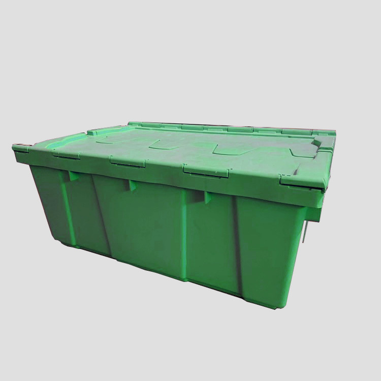 Buy Solid Cargo Corrugated Plastic Crate With Lid Custom Logistic ...