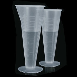 Buy Triangular Conical Plastic Beaker With Graduated from Cangzhou ...