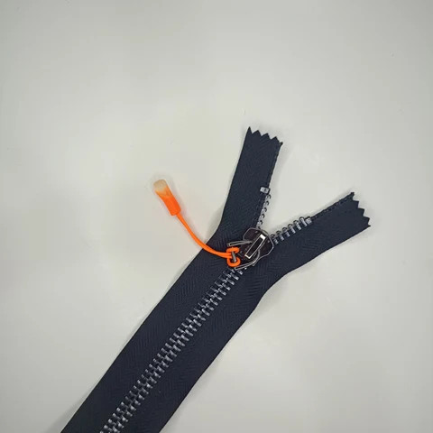 Buy Unusual Textured Zip Metal No10 Plating Closed End Big Zippers With ...