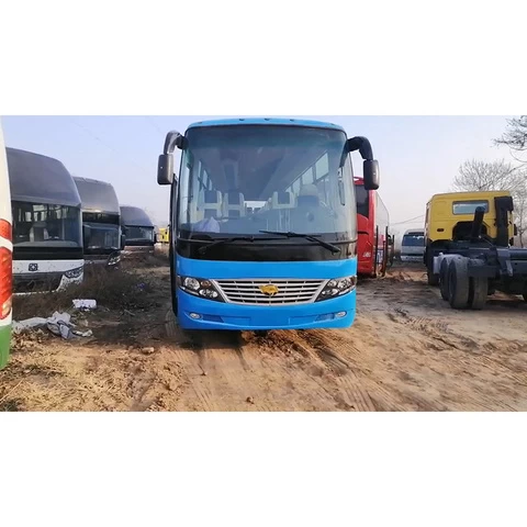 Buy Used Bus Front Engine 35 Seats Luxury Coach Bus from Zhengzhou ...