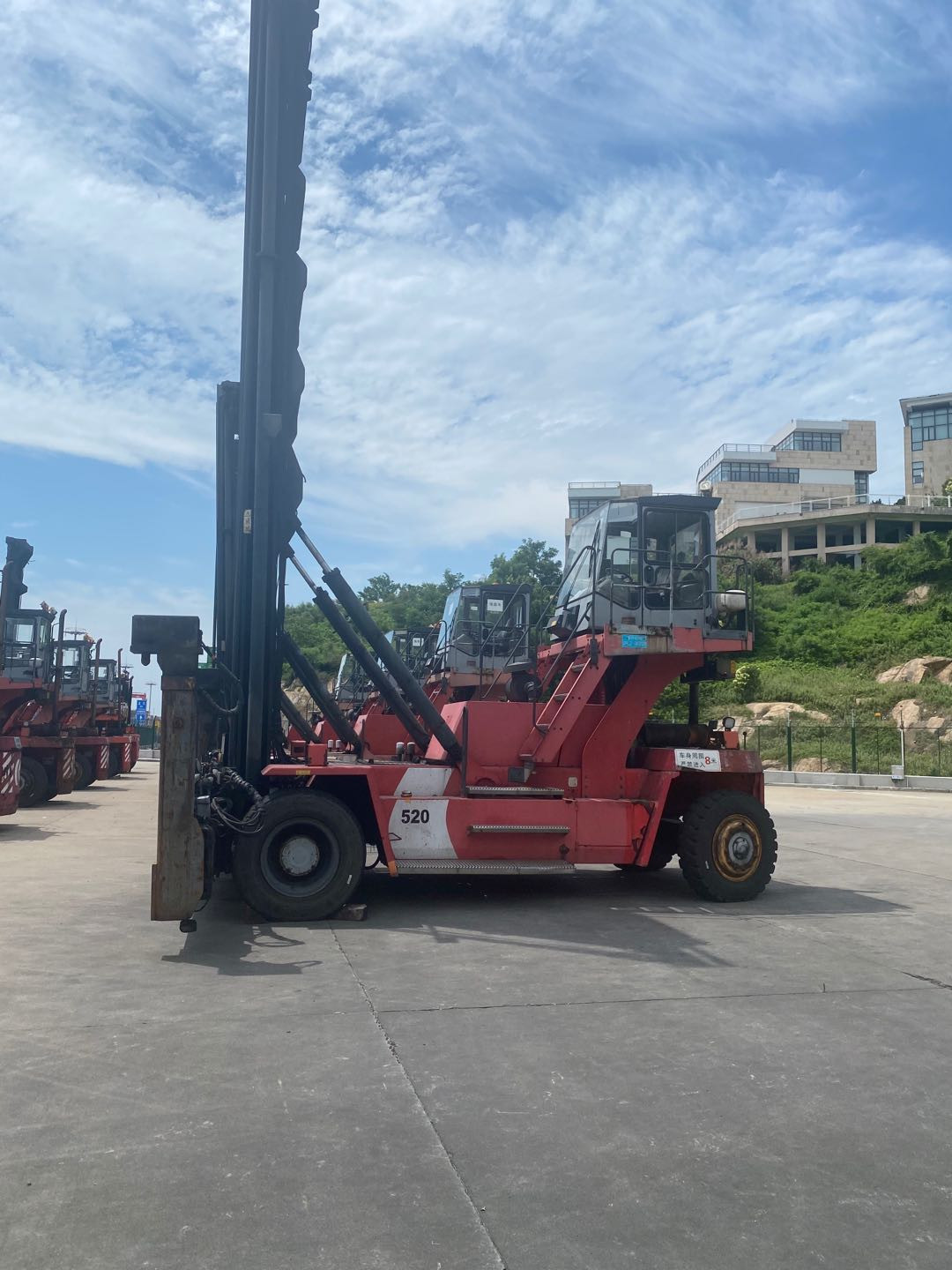 Buy Used Kalmar Empty Container Handler Sideloader Material Handling ...