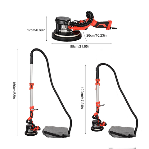 Buy Wall Sanding Machine 850w Drywall Corner Sander Electric Drywall ...