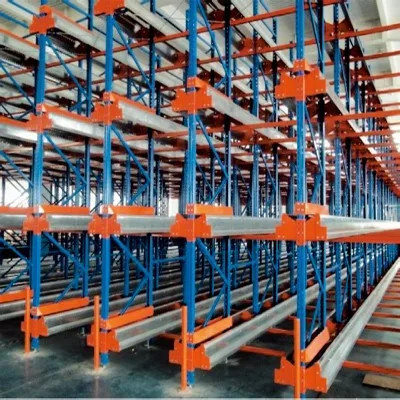 Buy Warehouse Shuttle Racking System Heavy Duty Storage Steel Pallet ...