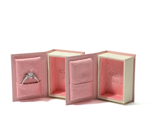 Buy Wholesale Ywm-h01 Luxury Book-shaped Flap Box With Magnet Cardboard ...