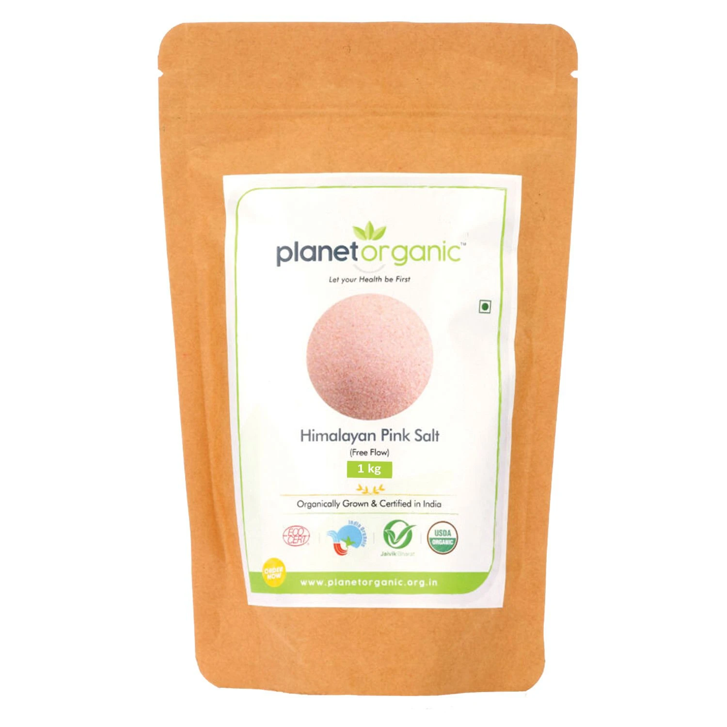 Buy Organic Himalayan Pink Salt (free Flow) from Planet Organic India ...