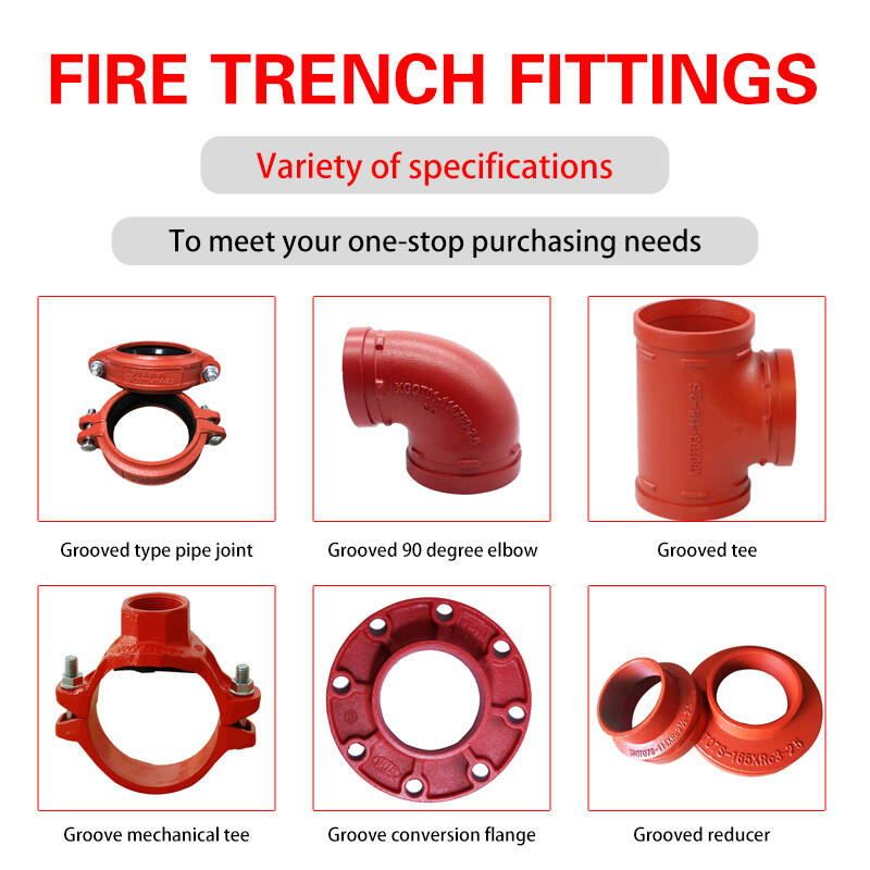 Buy Grooved Pipe Fittings/grooved 90 Degree Elbow/grooved Positive Tee ...