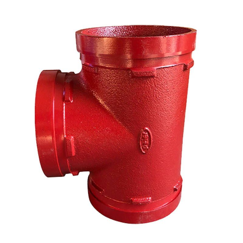 Buy Grooved Pipe Fittings/grooved 90 Degree Elbow/grooved Positive Tee ...