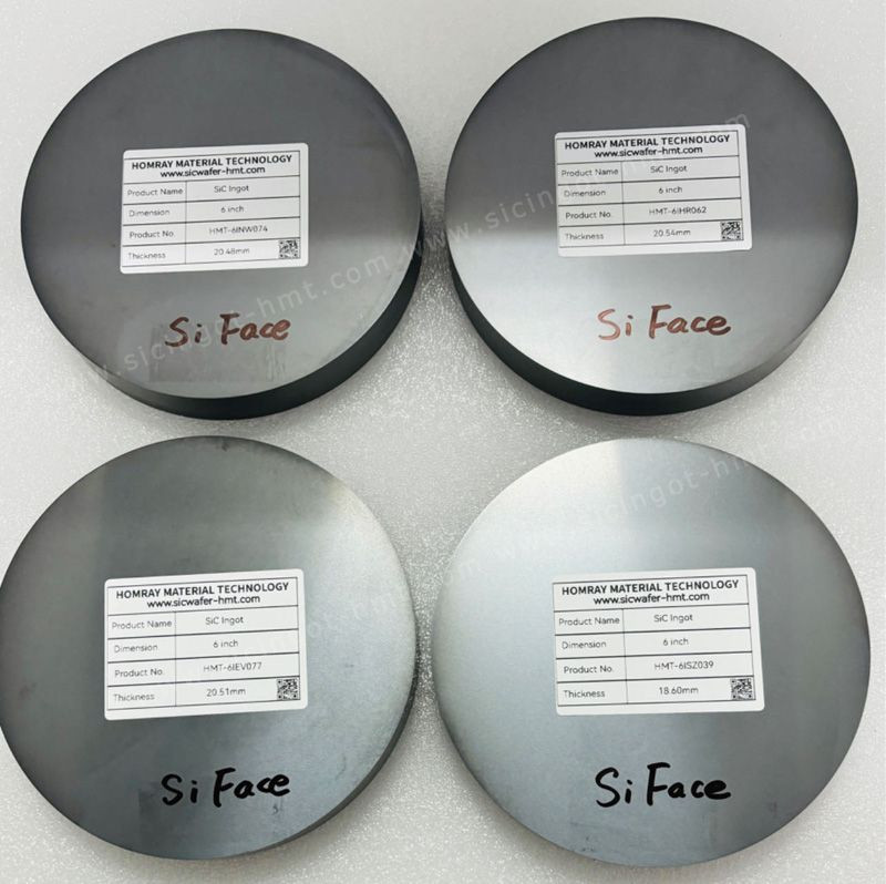 Buy 8 Inch Sic Boule Supplier For Polishing Test from Homray Material ...