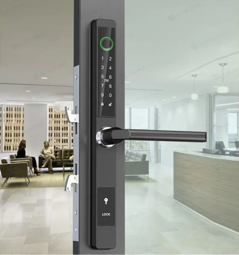 Buy Sliding Door Lock Smart Fingerprint Lock Waterproof Door Lock ...