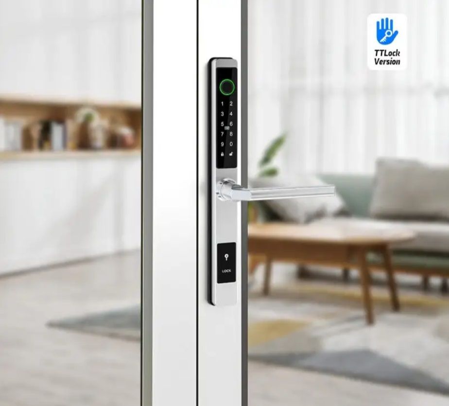 Buy Sliding Door Lock Smart Fingerprint Lock Waterproof Door Lock ...