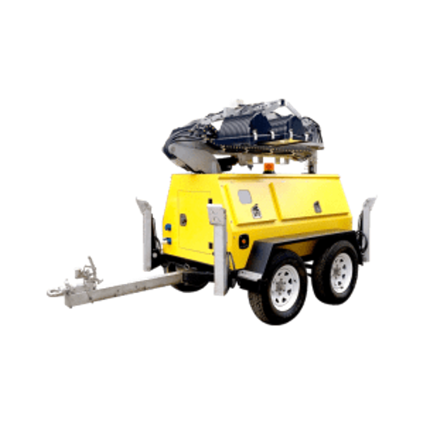 Buy Hydraulic Foldable Laydown Lighting Towers Klt-10000 from FUZHOU ...