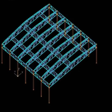 Buy Spherical Steel Structure Grid Frame: Steel Truss Space Frame ...