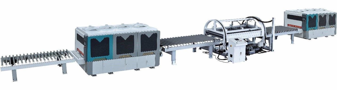 Buy Wooden Door Double-side Profile Sanding Production Line from Foshan ...
