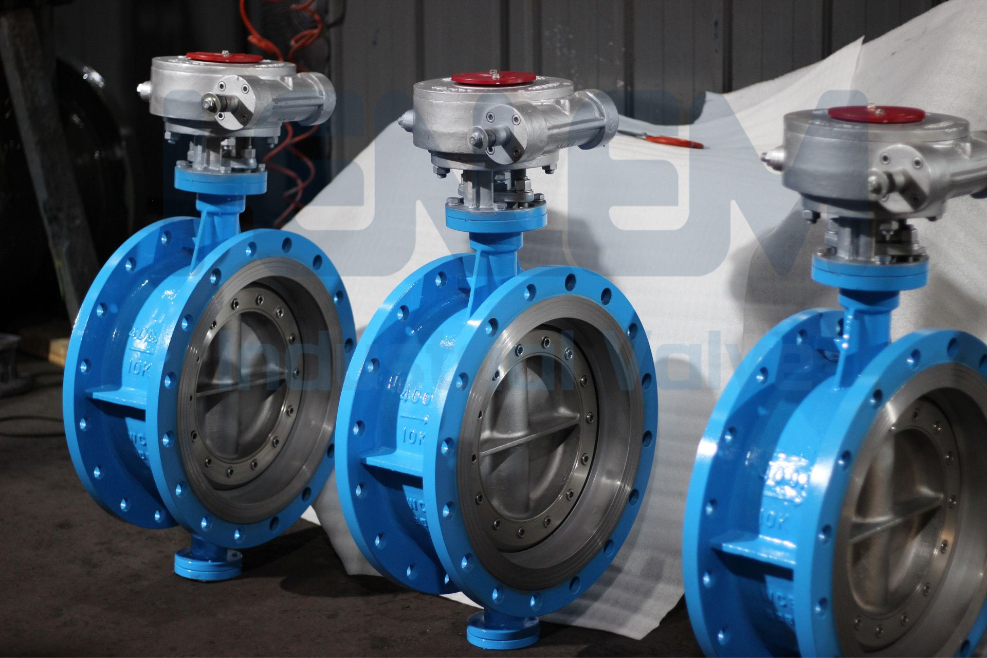 Buy Jis Standard Flange End Butterfly Valve 400a 10k Body Wcb Trim Cf8 ...