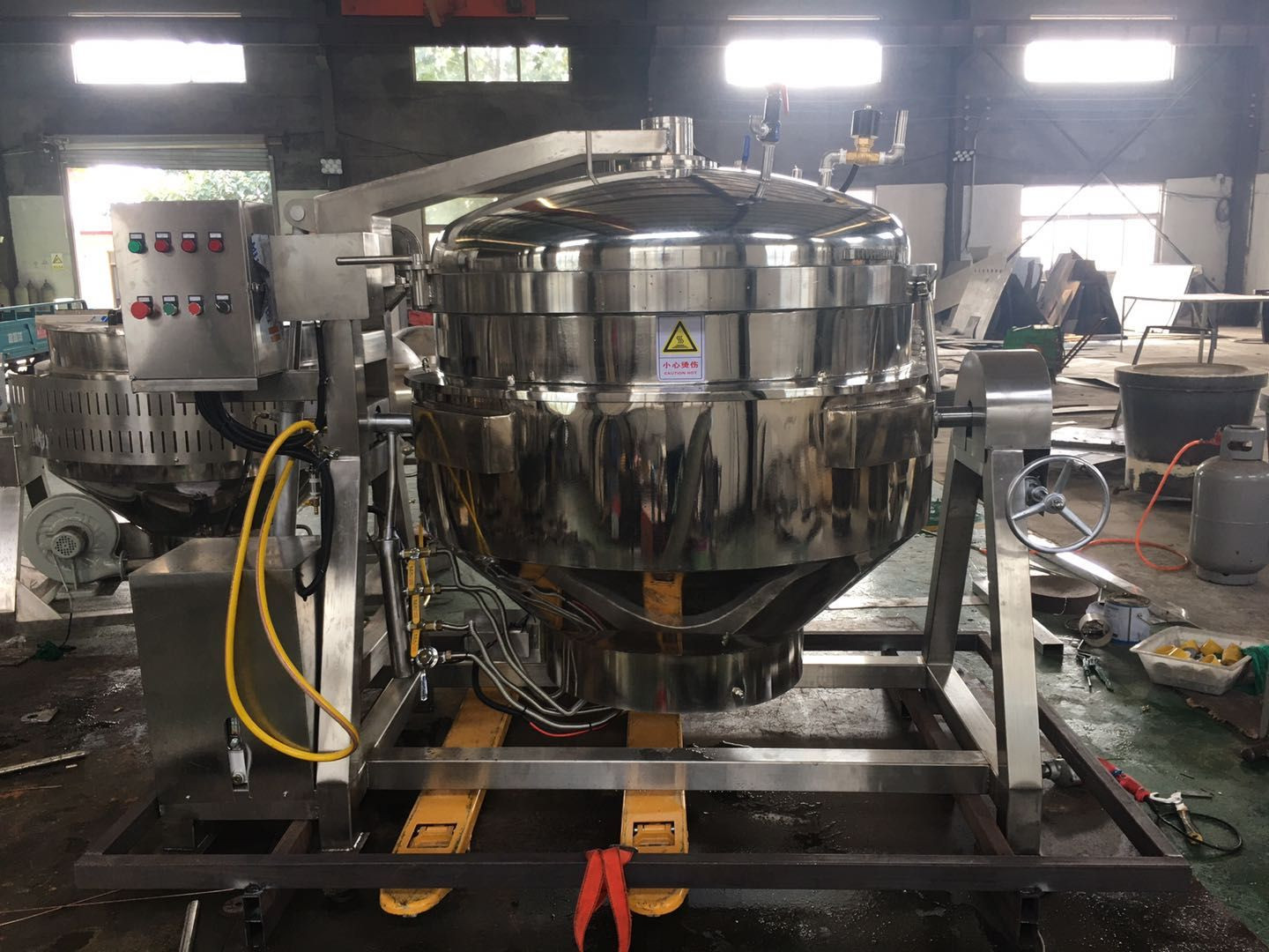 Buy Large Industrial Automatic Pressure Cooker 500 Liters Stainless ...