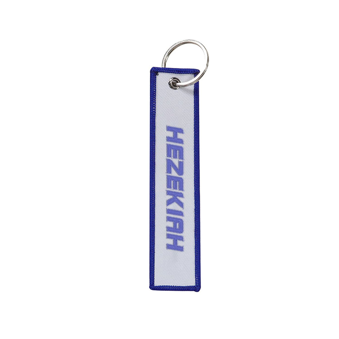 Buy Custom Woven Label Keychain from Suzhou Hengshuo Imp & Exp Co., Ltd ...
