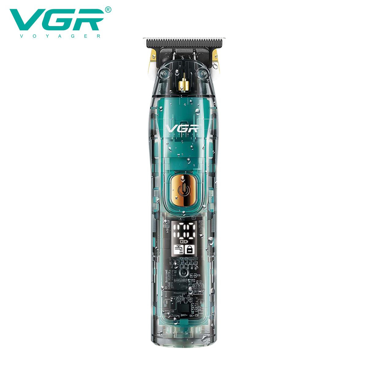 Buy Vgr V-961 Ipx7 Waterproof Electric Hair Clipper Professional Barber Beard Trimmer ...