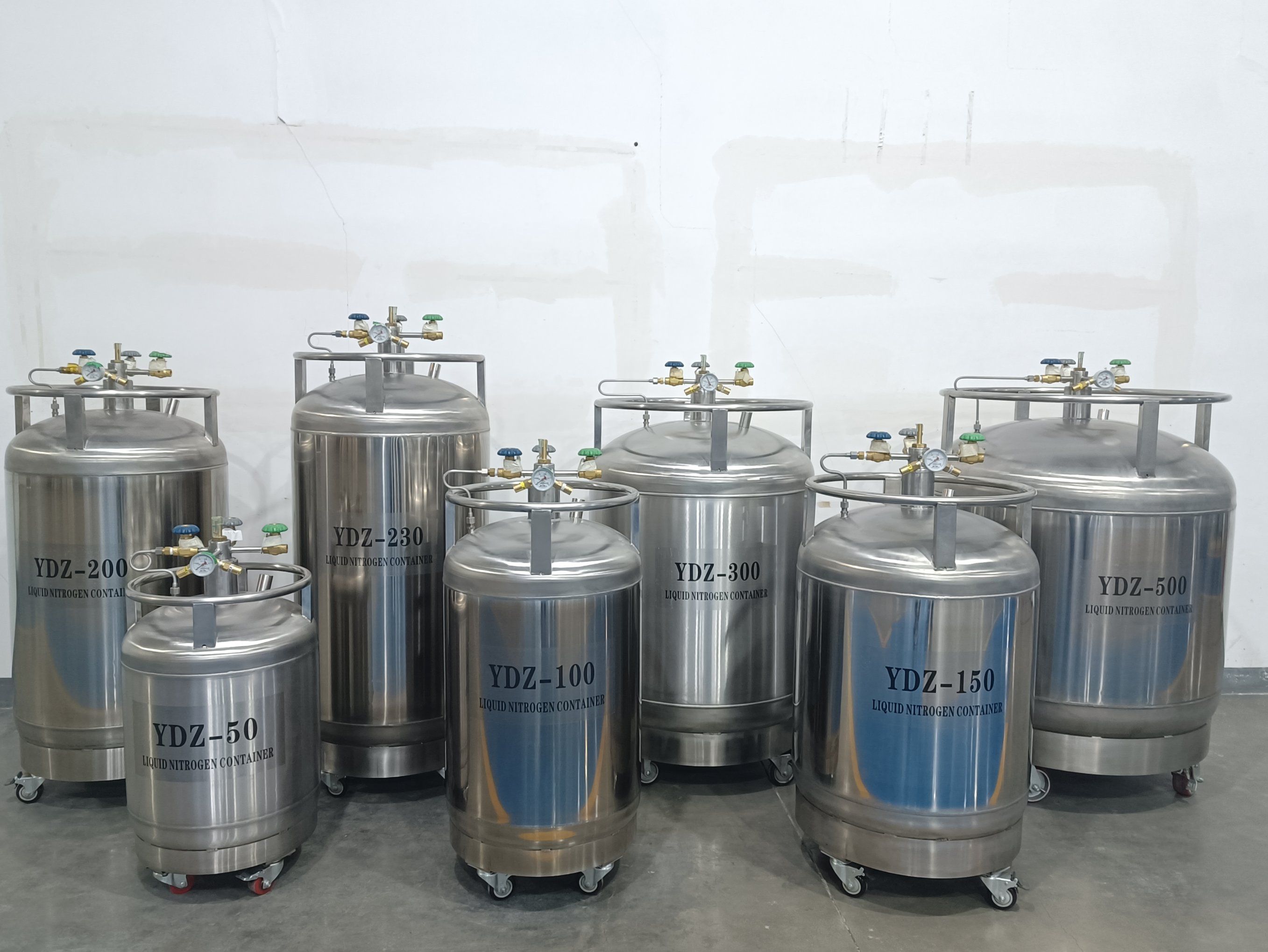 Buy Stainless Steel Self Pressurized Liquid Nitrogen Tank Ydz-200l For ...