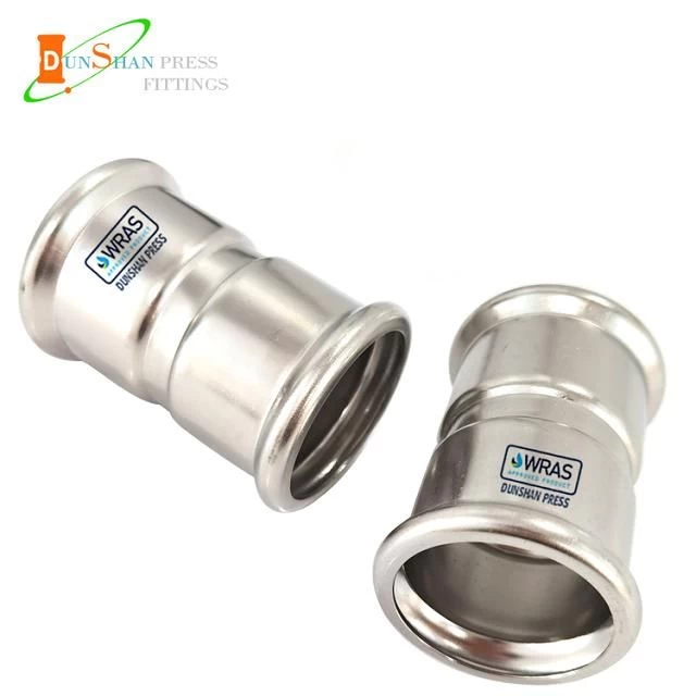 Buy Ss Stainless Steel Press Fittings Coupling 168.3mm from WENZHOU ...