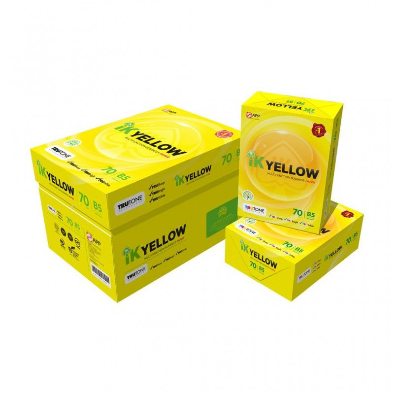 Buy Ik Yellow A4 Paper from ITOCHU CORPORATION, Vietnam | Tradewheel.com