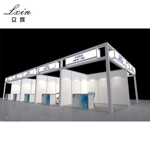 Buy 10 X 20 Trade Show Booth Aluminium Display Stands Exhibition System ...