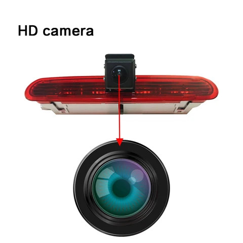 Buy 170-degree 720p 1080p Ahd Flashing Led Rear View Reverse Car Brake ...