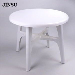 Buy 2018 New Style Round Plastic Garden Table Outdoor Plastic Table ...