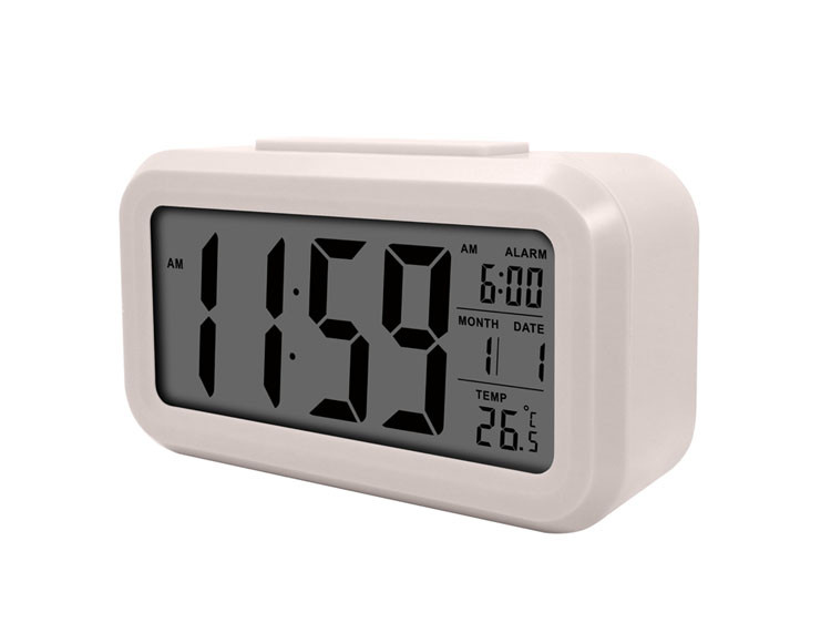 Buy 2020 Most Smart Analog Clock With Digital Display Alarm Clock Lcd ...