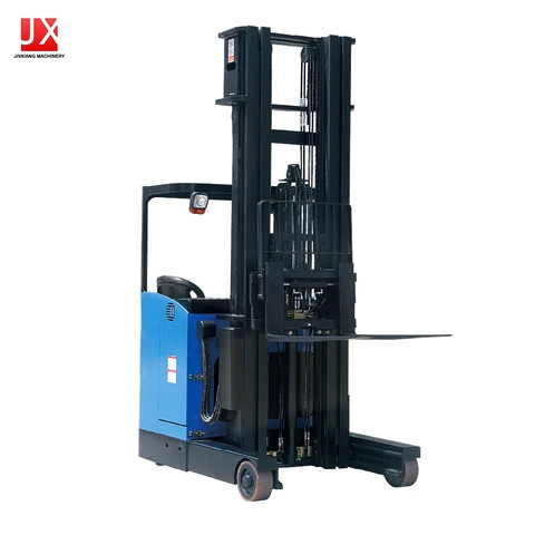 Buy 2ton 8m Electric Reach Stacker Electric Narrow Aisle Reach Truck ...