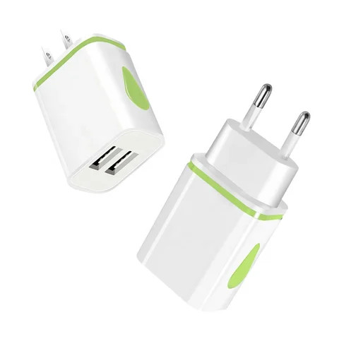 Buy 2usb 5v1a Water Drop Led Luminous Charger Smart Phone Universal ...