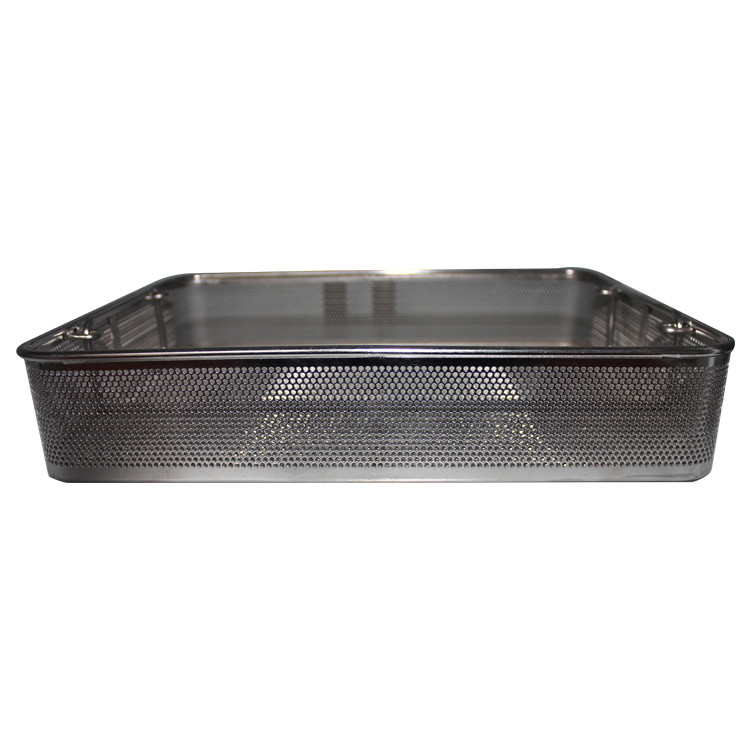 Buy 304 Stainless Steel Fast Food Mesh Baking Tray from Hebei Zhaotong ...
