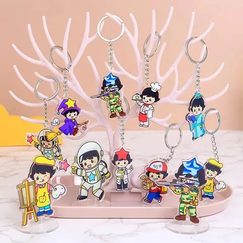 Buy Acrylic Keychain Photo Laser Cut Plastic Diy Design Customised ...