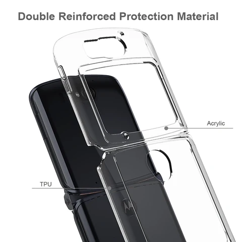 Buy Acrylic Tpu Transparent Clear Crystal Mobile Cover Cell Phone Case ...